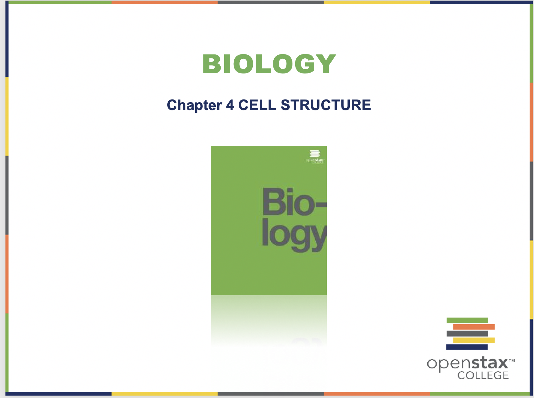 Biology II Course Content, Cell Structure, Cell Structure Resources ...
