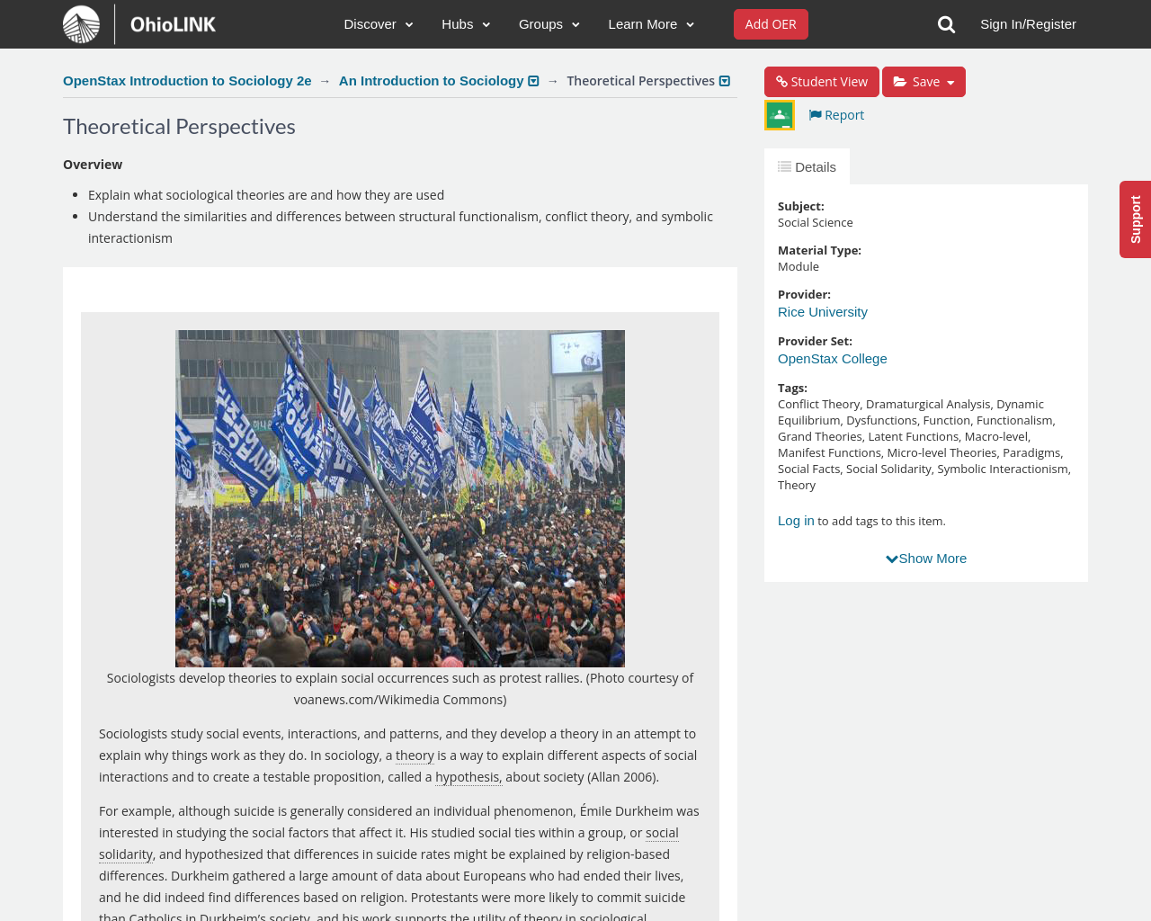 OpenStax Introduction to Sociology 2e, An Introduction to Sociology ...